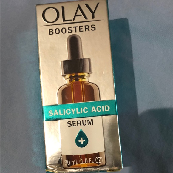 OLAY | Makeup | Olay Boosters Salicylic Acid Serum Silver And Teal ...